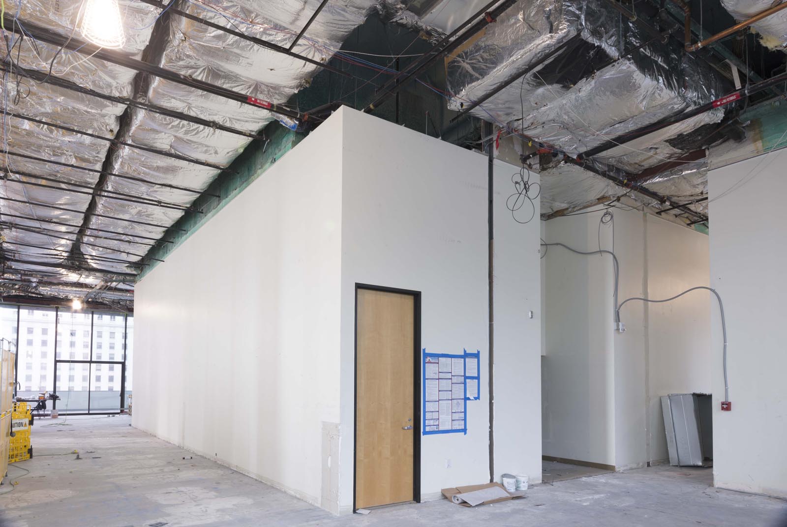 601 California Fan Wall Build - Matrix HG, Inc.