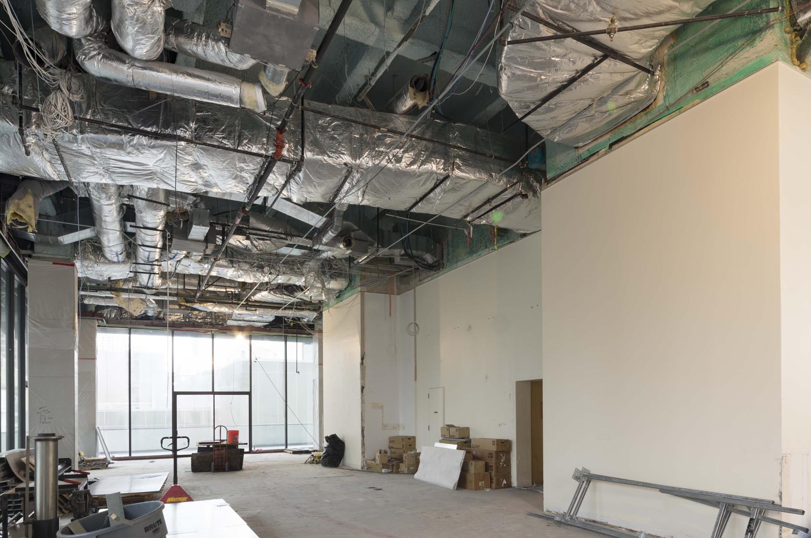 601 California Fan Wall Build - Matrix HG, Inc.